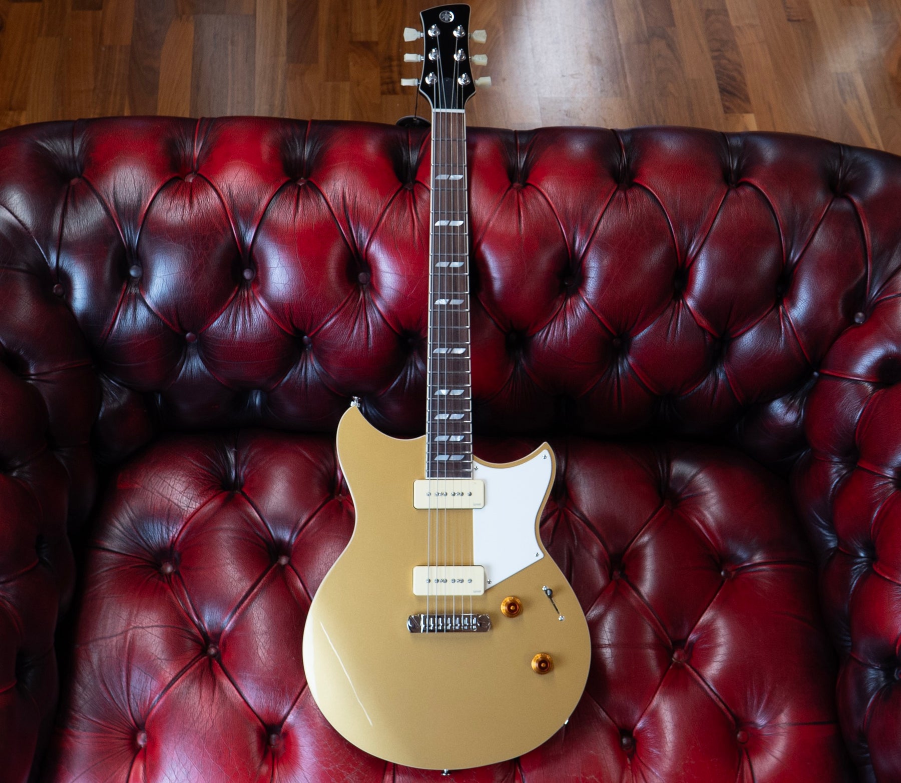 Yamaha RS02CB Revstar Chris Buck Signature Electric Guitar, Honey Gold ...