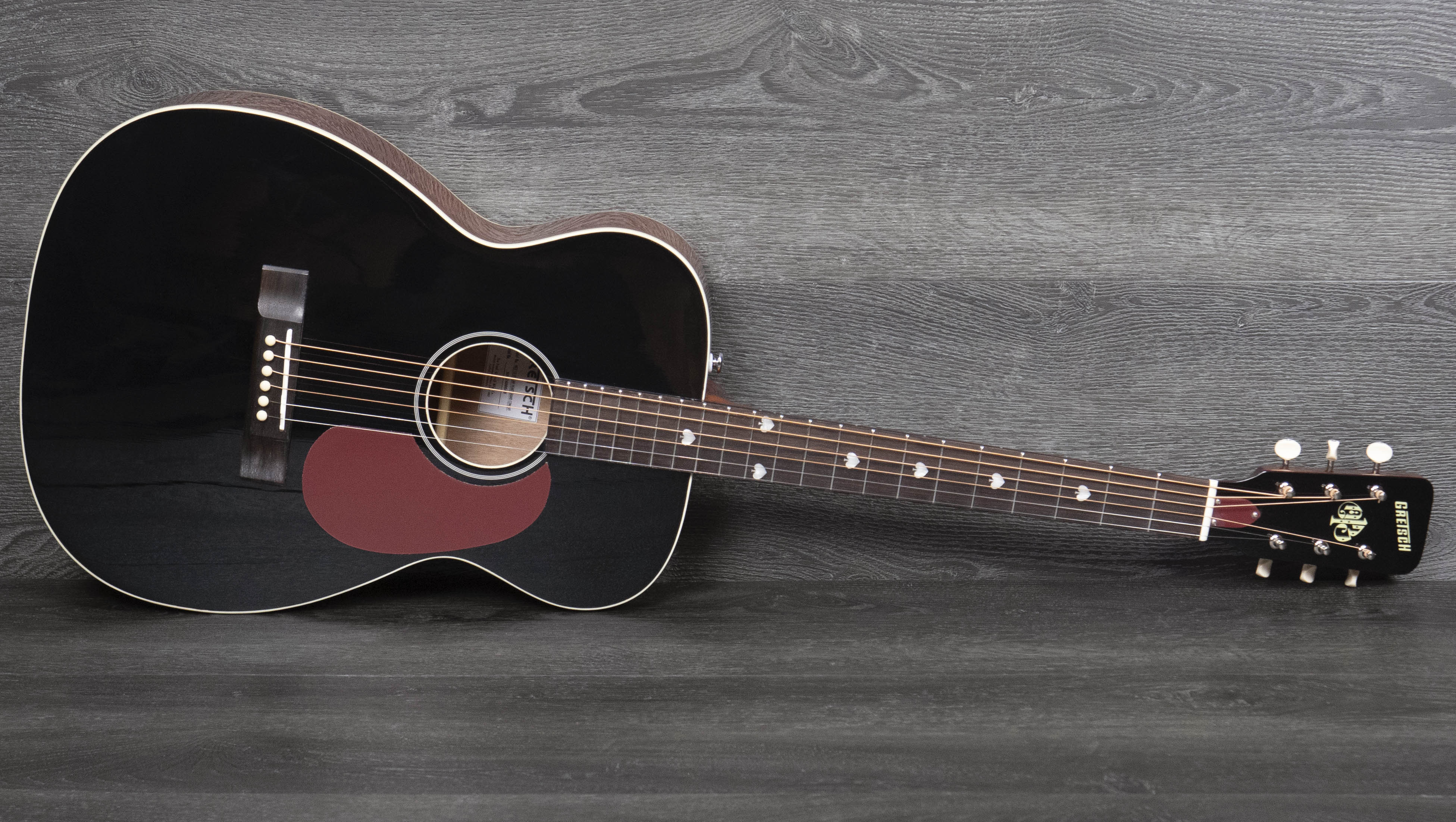 Gretsch Nick 13 Outlaw Grand Concert Electro-Acoustic Guitar, Black – A ...