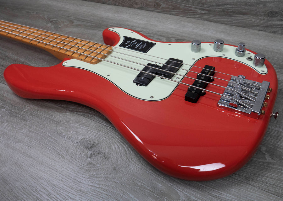 Fender Player Plus Precision Bass, Maple Fingerboard, Fiesta Red – A ...