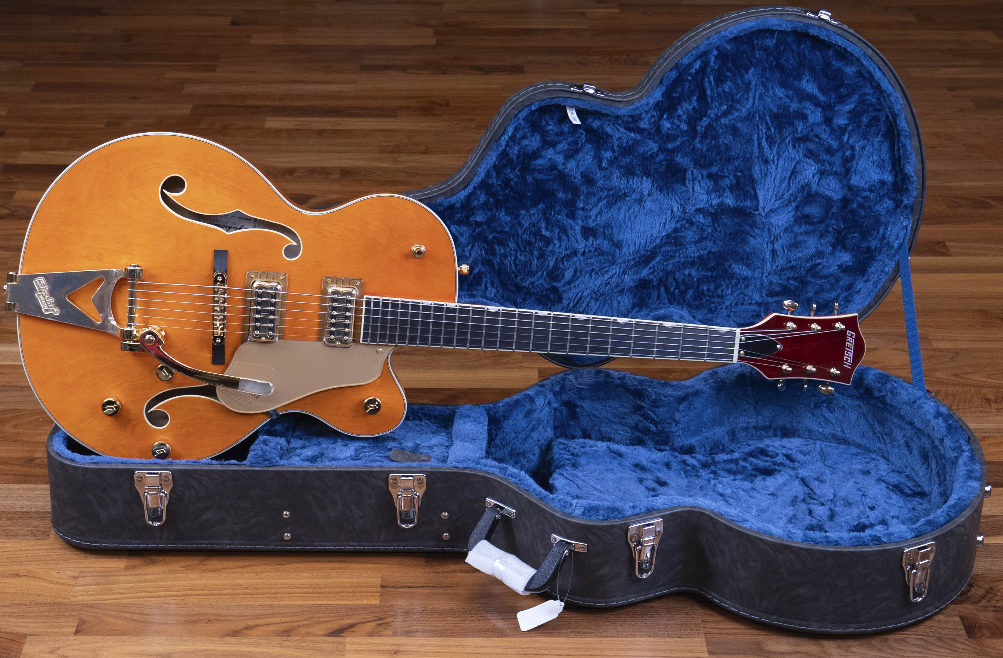 Grestch Synchromatic Nashville Hollow Body Single-Cut with Bigsby, Ebo ...