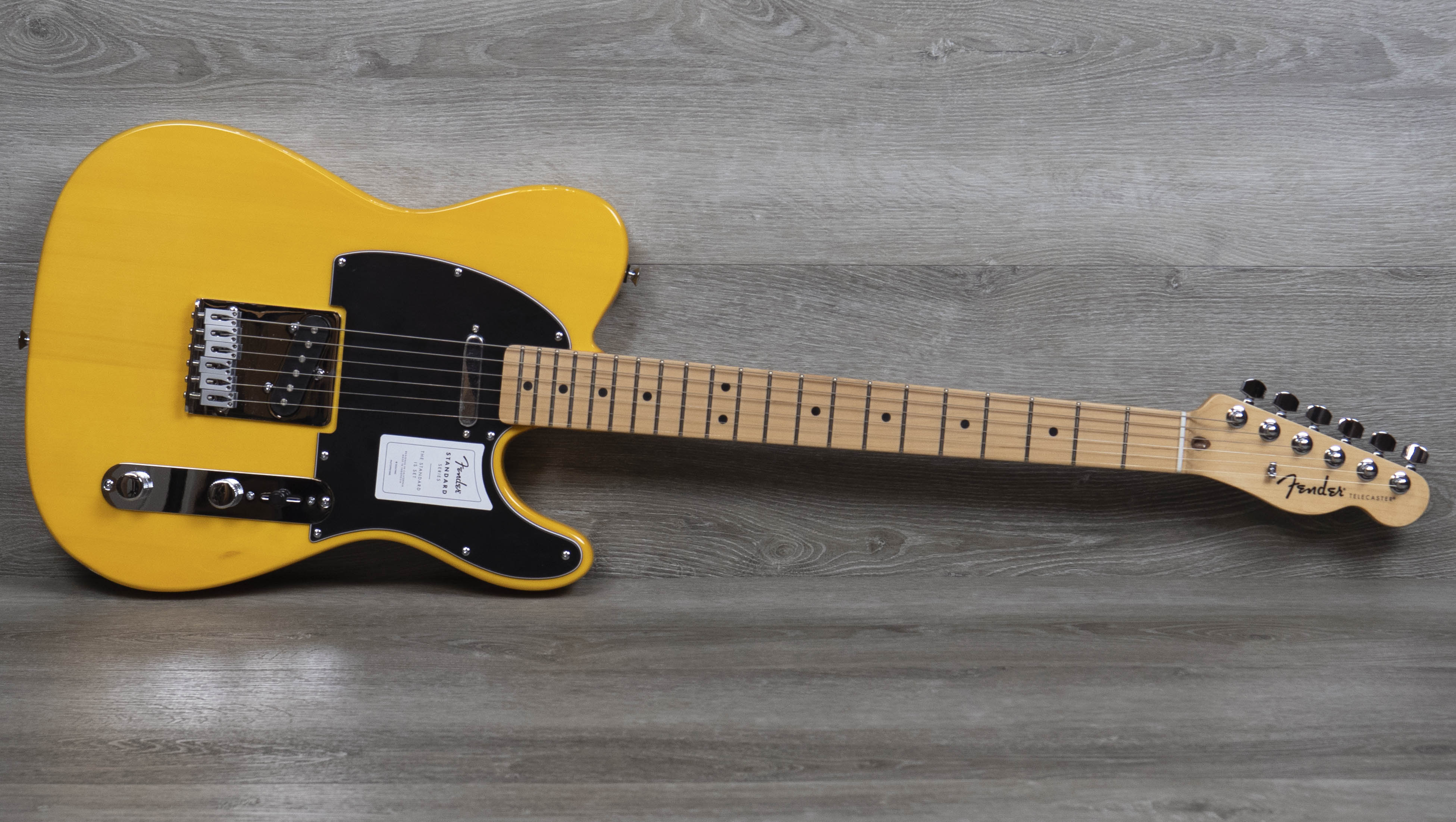 Fender Standard Telecaster, Maple Fingerboard, Butterscotch Blonde – A ...