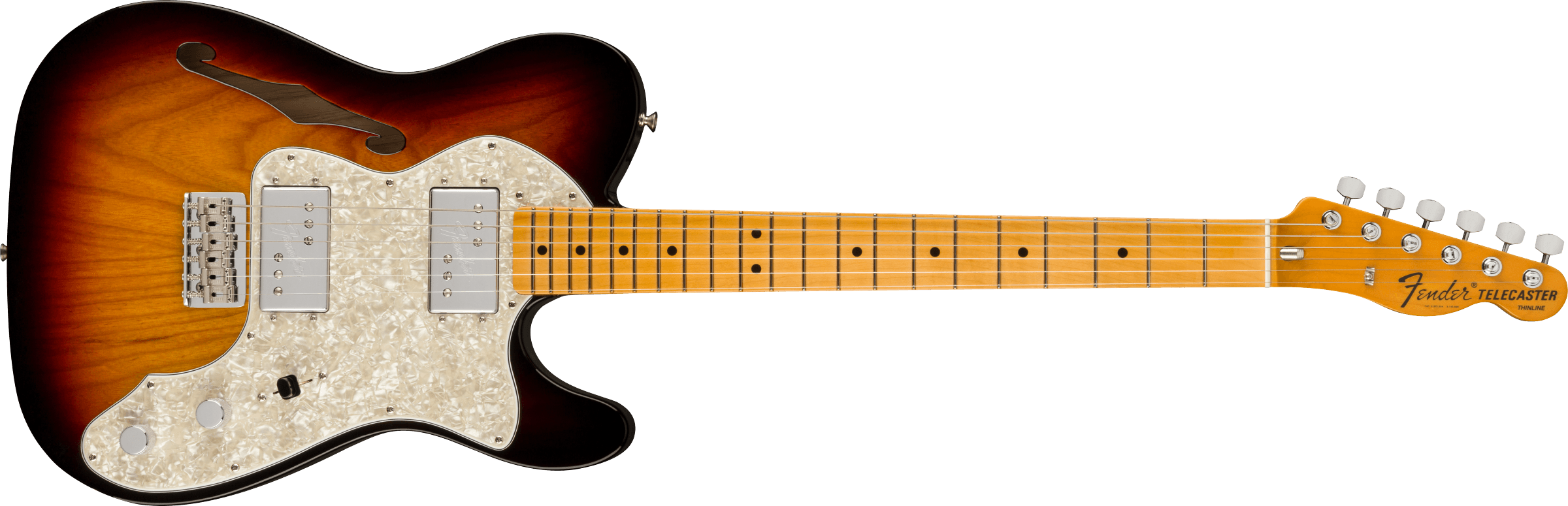 Fender American Vintage II 1972 Telecaster Thinline, Maple Fingerboard ...