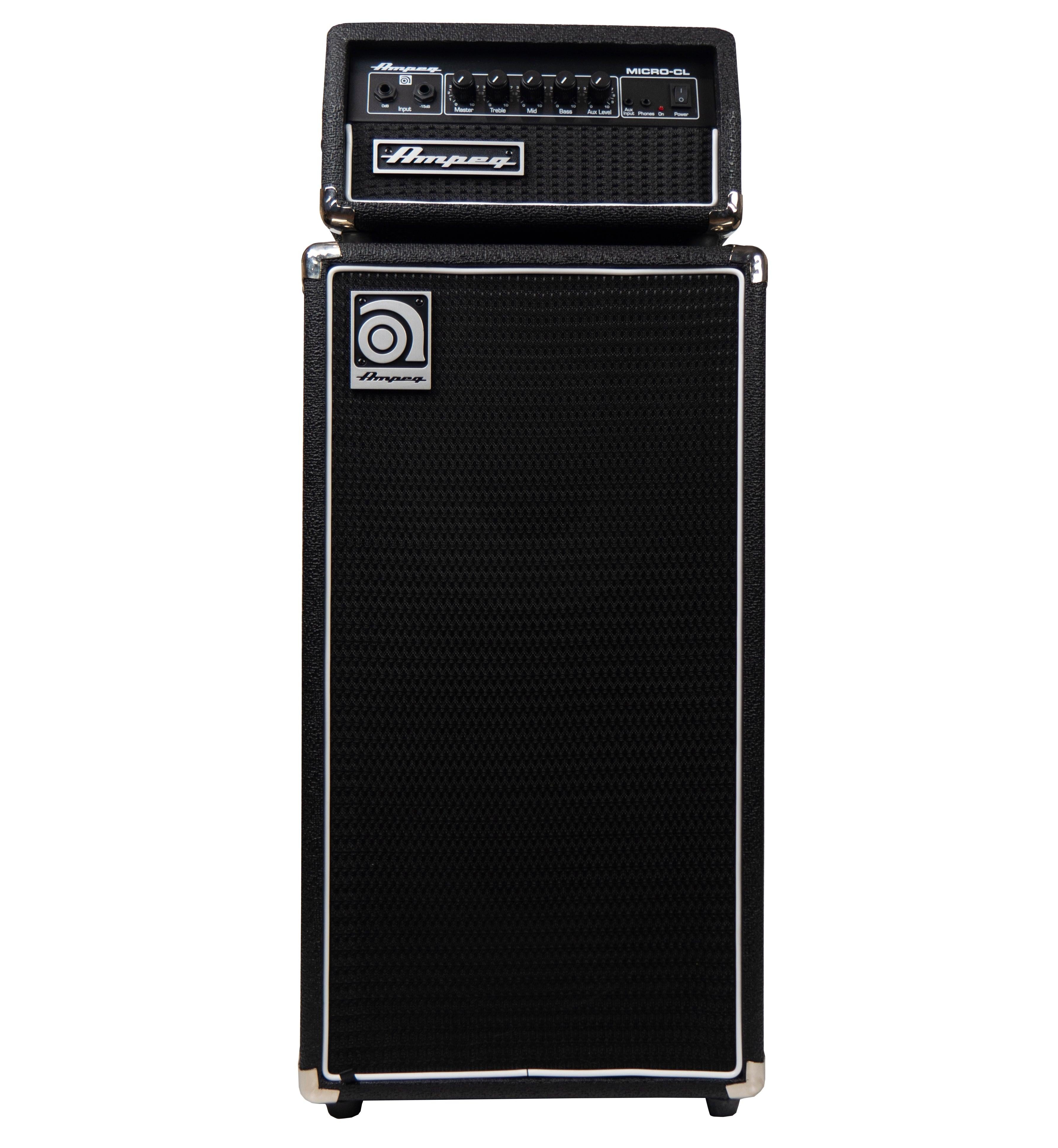 Ampeg MICRO CL 100W Solid State, SVT Classic Style Stack – A Strings