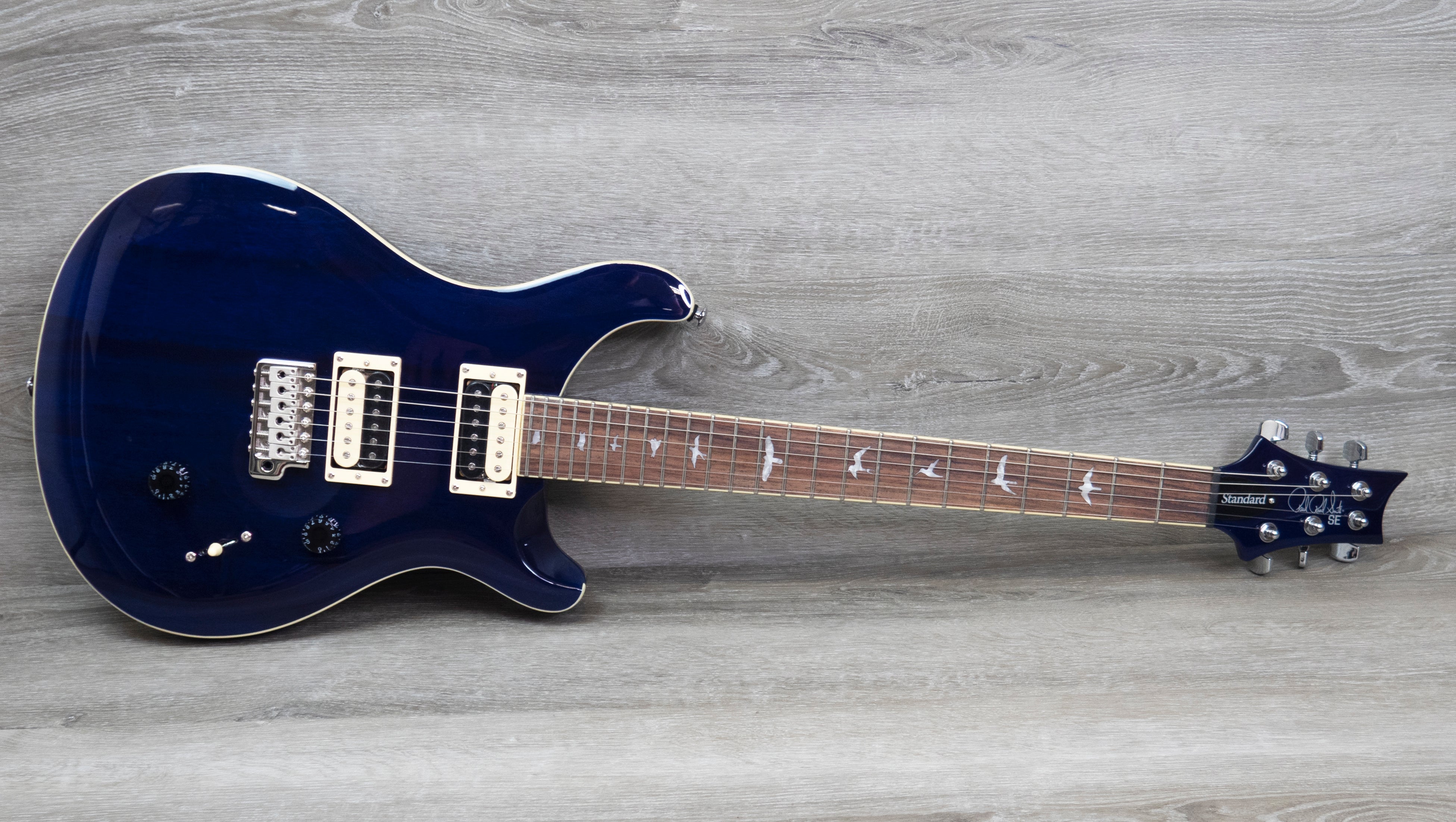 PRS SE Standard 24, Trans Blue – A Strings